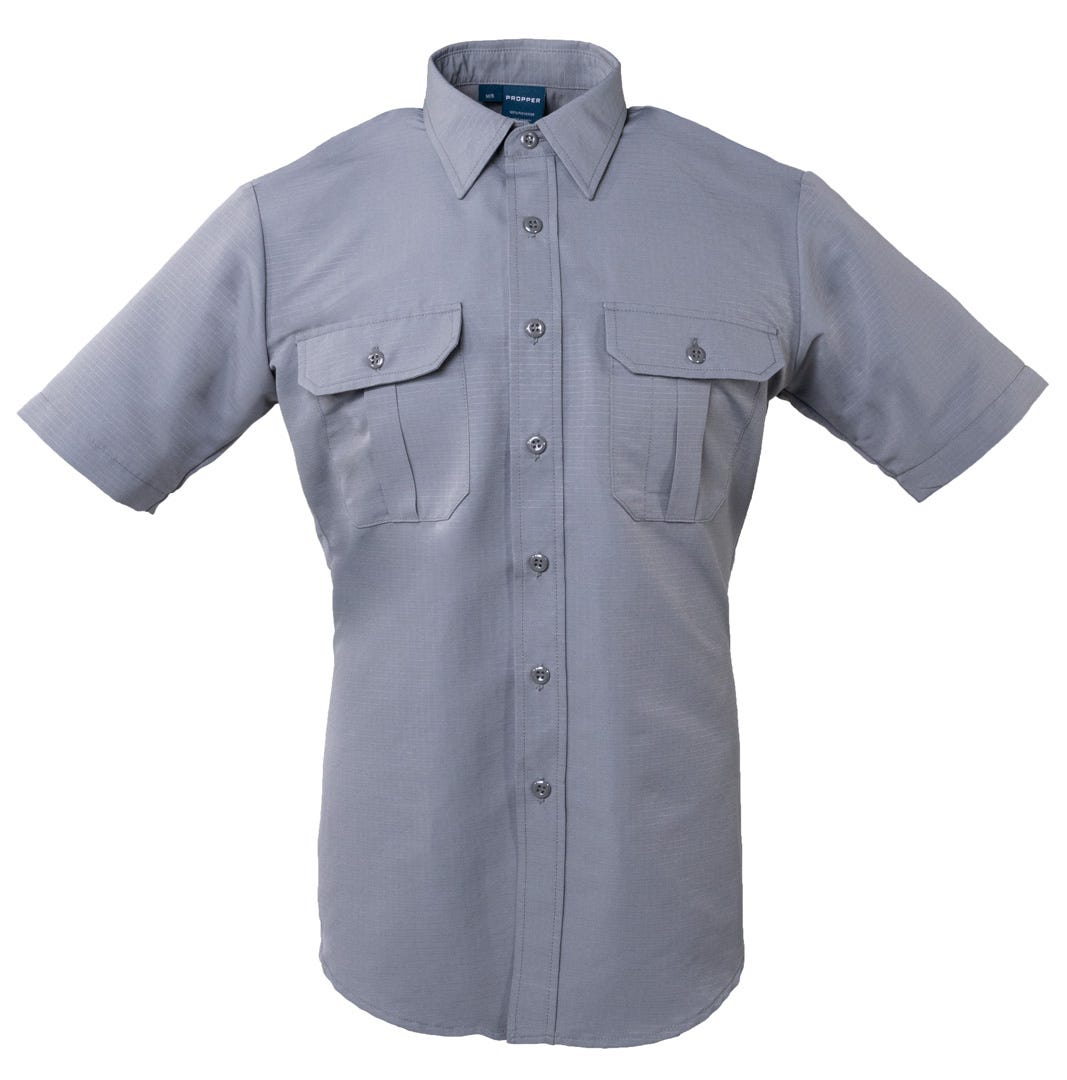 Propper® EdgeTec Tactical Short Sleeve Men's Shirt Ripstop Polyester ...