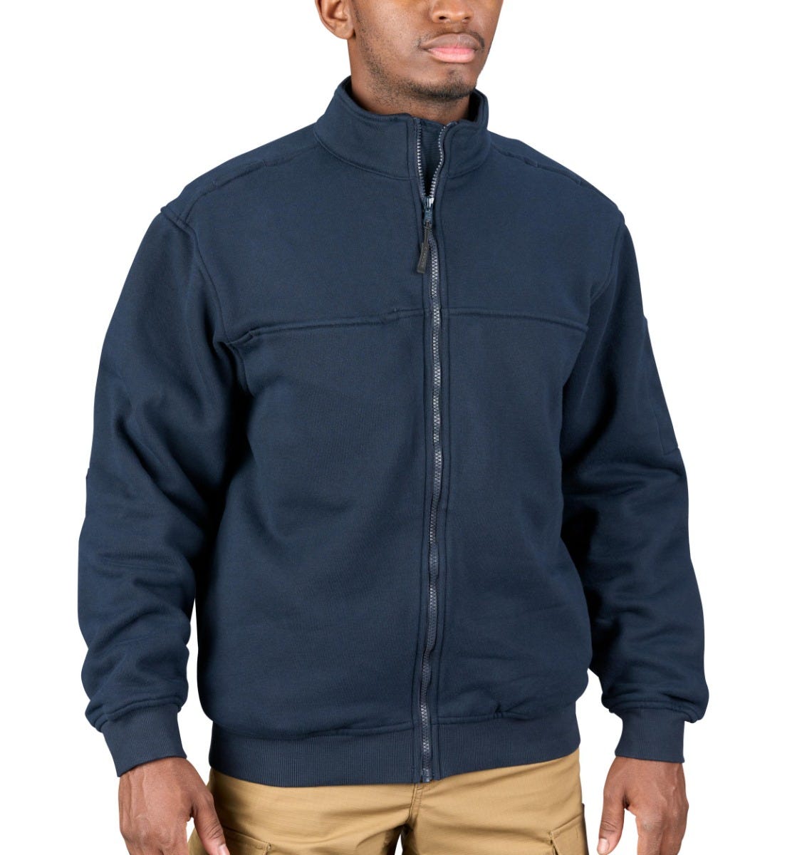 Propper® Station Job Shirt Full Zip Fleece Jacket with Mic Clips ...