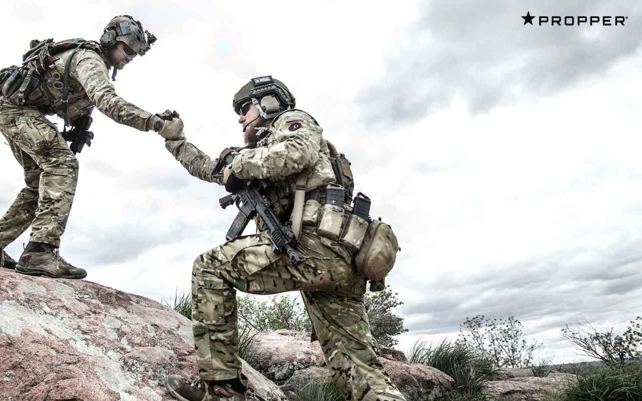 New Propper Wallpaper Featuring MultiCam ACUs