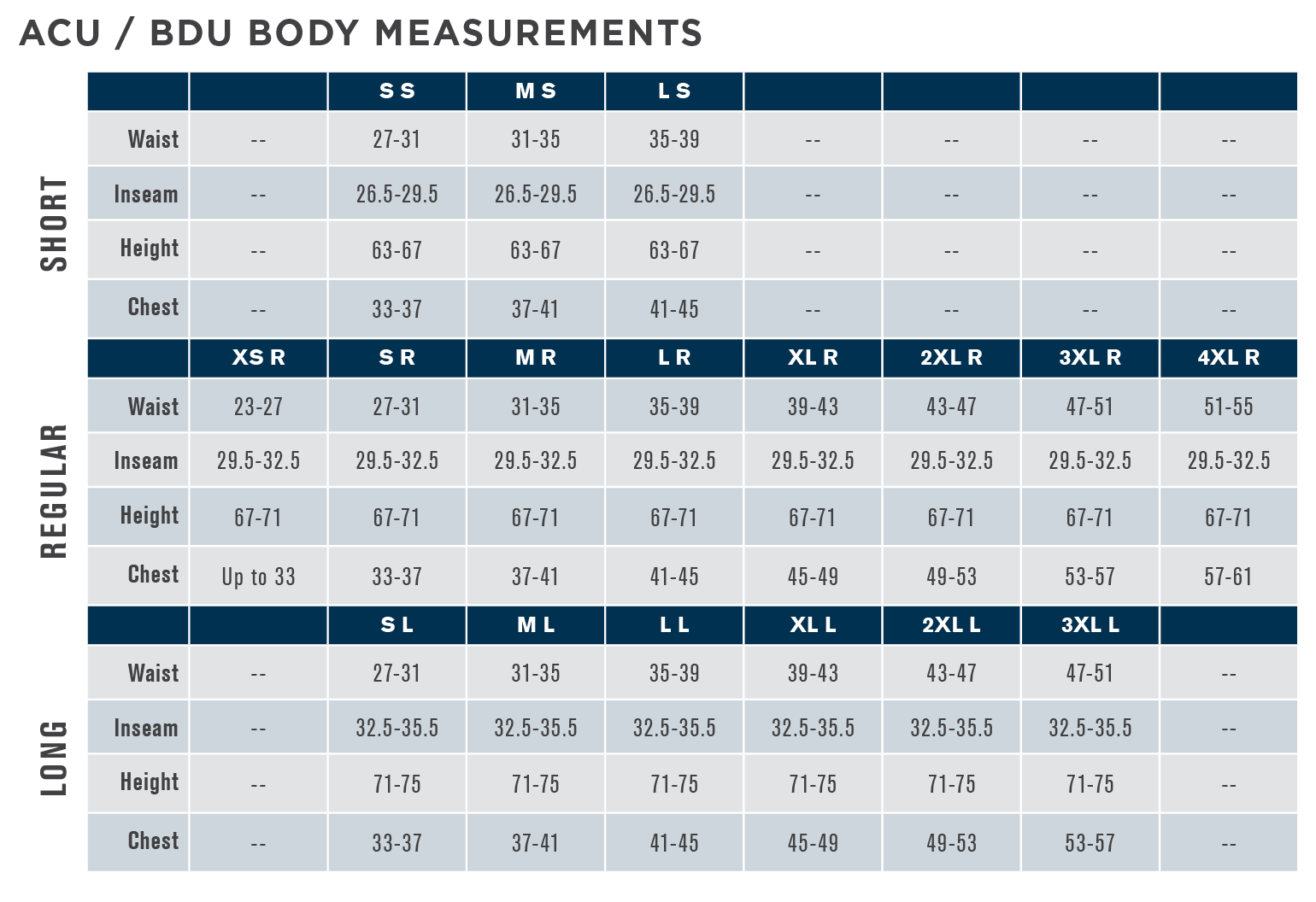 Elemez p let Napjainkban Usmc Uniform Size Chart Aktat ska El jel 